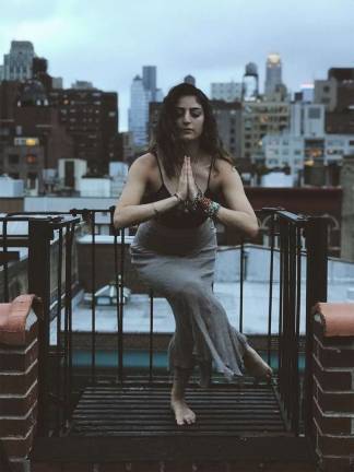 Yoga with a twist on the ues