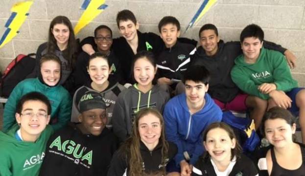 Asphalt Green Swimmers in Qualifying meet Sports